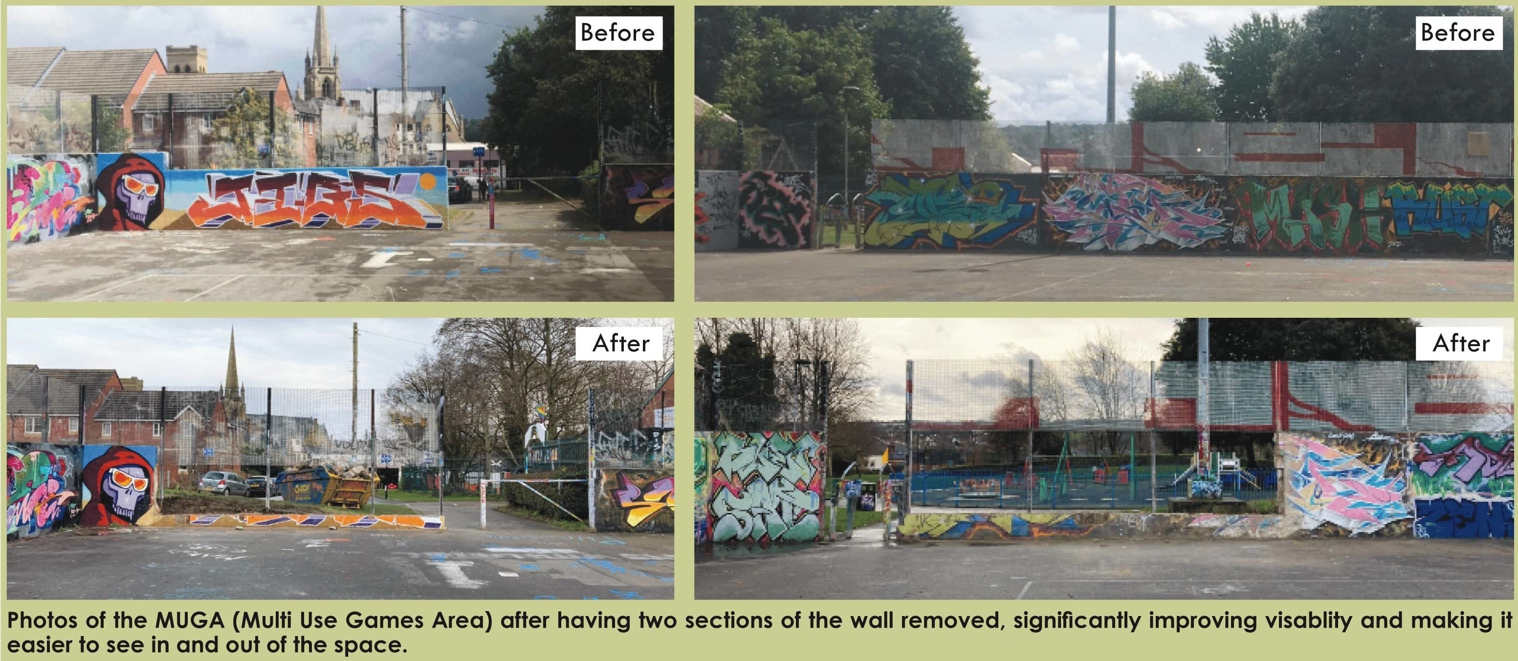 Mount Pleasant Area Masterplan - MUGA walls removed | Sharrow Community ...